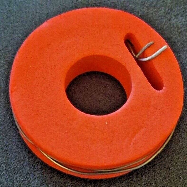 5 Sizes Fly Tying Rib Soft Round Lead Wire Nymph Body Weight Fly Tying ...