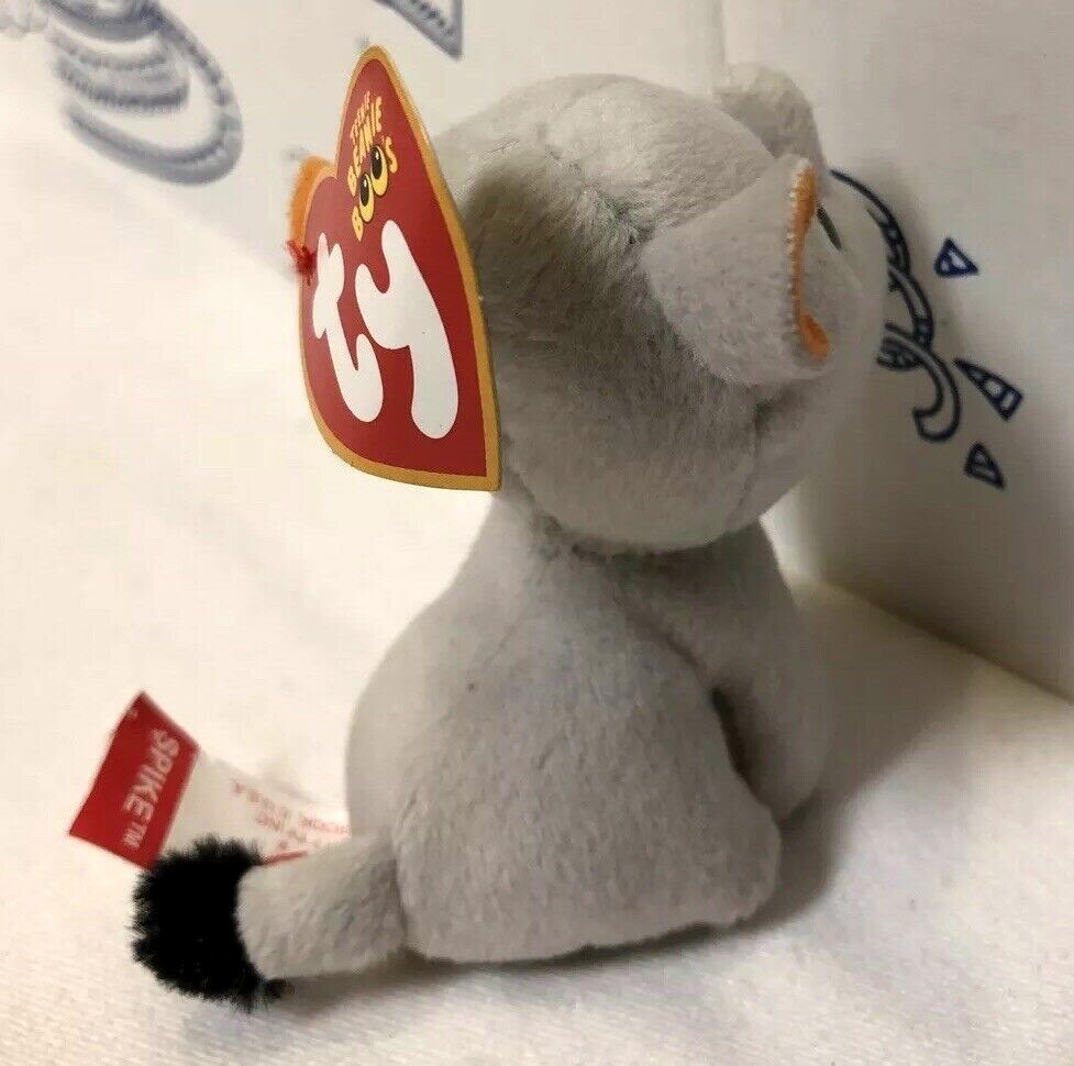New McDONALDS TY TEENIE BEANIE BOOS Spike Rhino #10 Plush Doll Happy ...