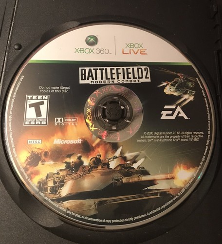 Battlefield 2 Modern Combat Xbox 360 - Game & Case | eBay
