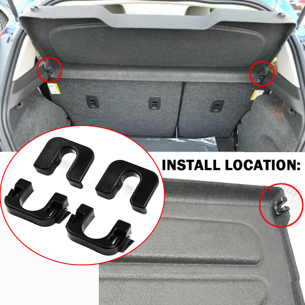 REAR PARCEL SHELF FASTENING BRACKET CLIP FOR FORD FIESTA MK7 1539663 ...