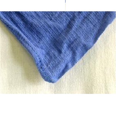 12 BLUE HUCK TOWELS GLASS CLEANING JANITORIAL LINTLESS SURGICAL TOWELS ...