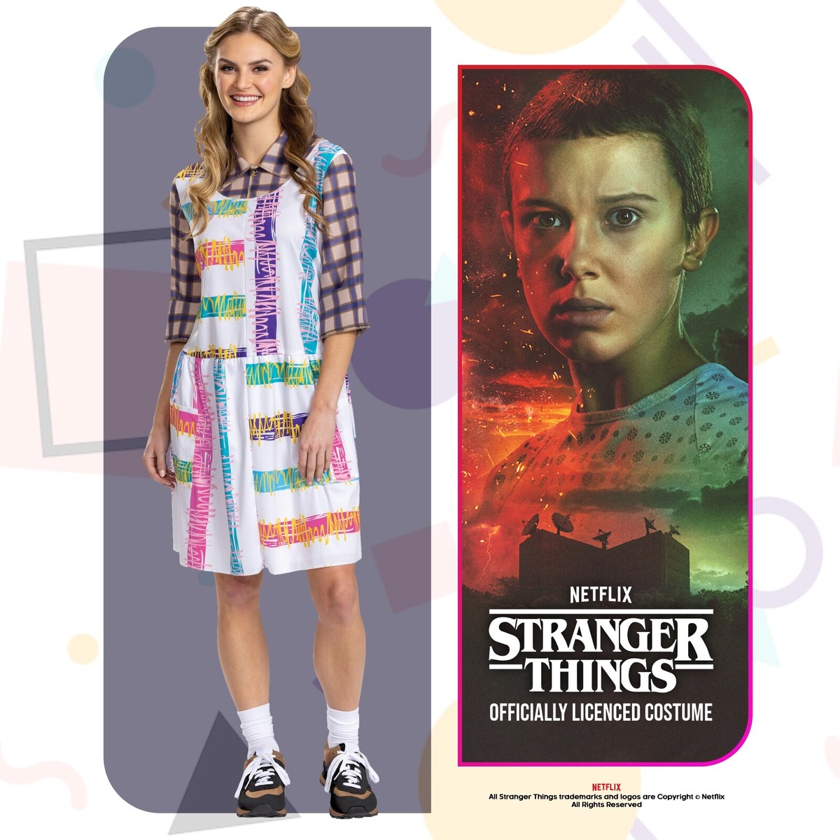Complete Eleven Outfit Cosplay Eleven Costume From Stranger Things ...