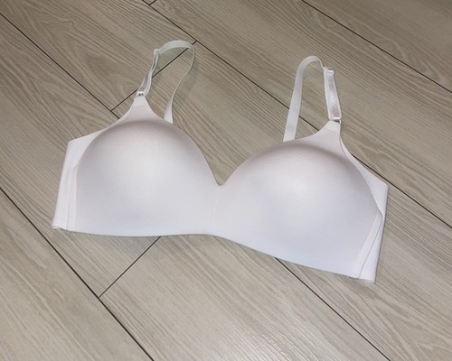 Warners 01056 No Side Effects Contour Bra Lined Wire Free Womens 34C ...