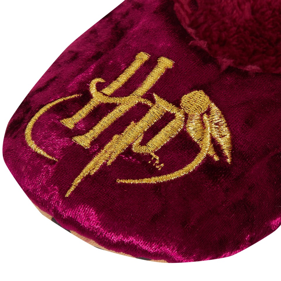 Harry Potter Slippers For Women Girls Teens Hogwarts Slipon Ballet ...
