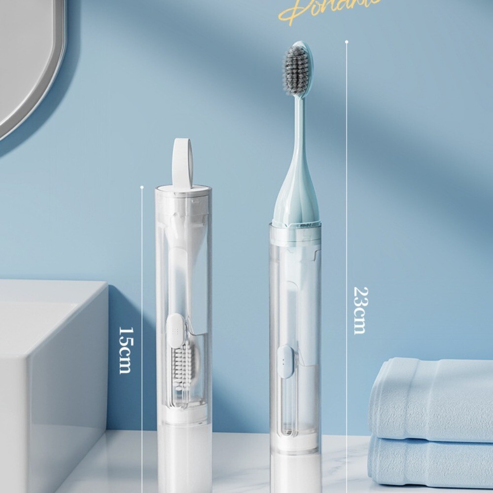 Portable Folding Toothbrush Creative Clean Tools Toothbrush Set Travel ...