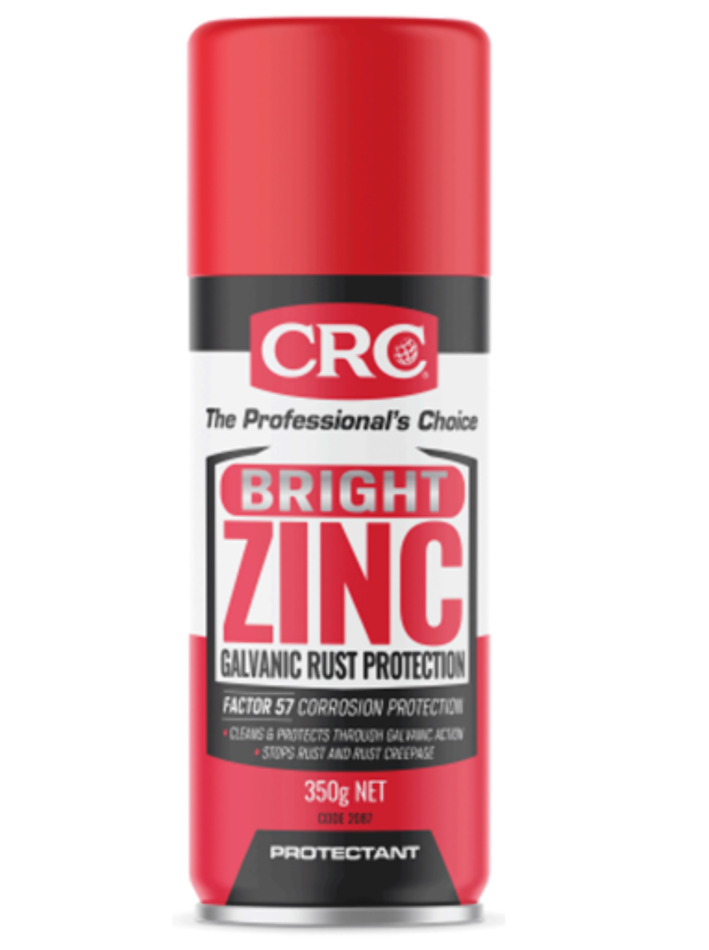 CRC - Bright Zinc 350g | Galvanic Rust Protection Aerosol Spray | eBay