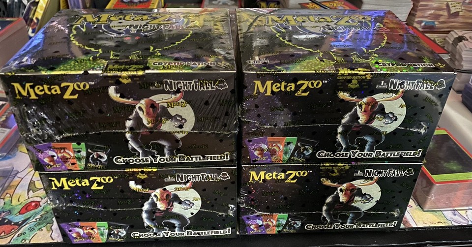MetaZoo Nightfall 1st Edition Factory-Sealed Booster Box FREE SHIP | eBay