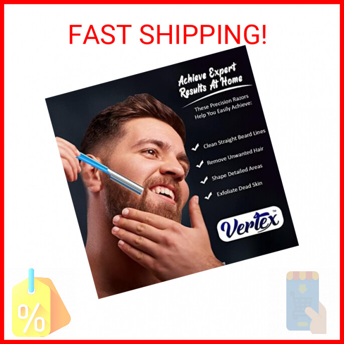 Beard Shaping Tool Razor Mustache - Straight Edge Travel Razors For ...