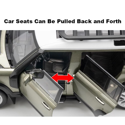 1/18 Scale Land Rover New Defender 110 Diecast Model Toys Car Sound ...