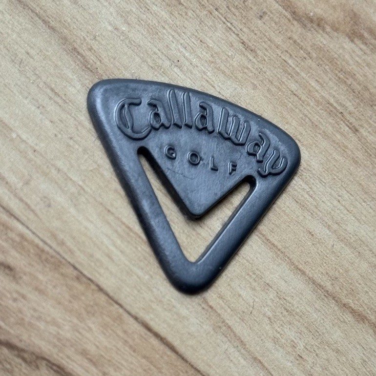 VINTAGE CALLAWAY GOLF BALL MARKER METAL COIN PUTTING GREEN LOGO PGA ...