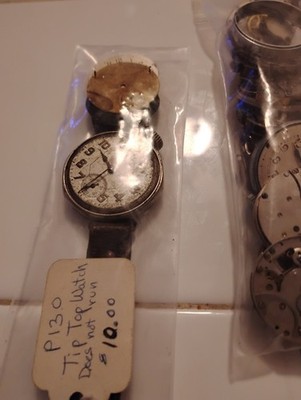 Assorted Watch Parts Some Ingersoll And Tip Top Sold As Is | eBay