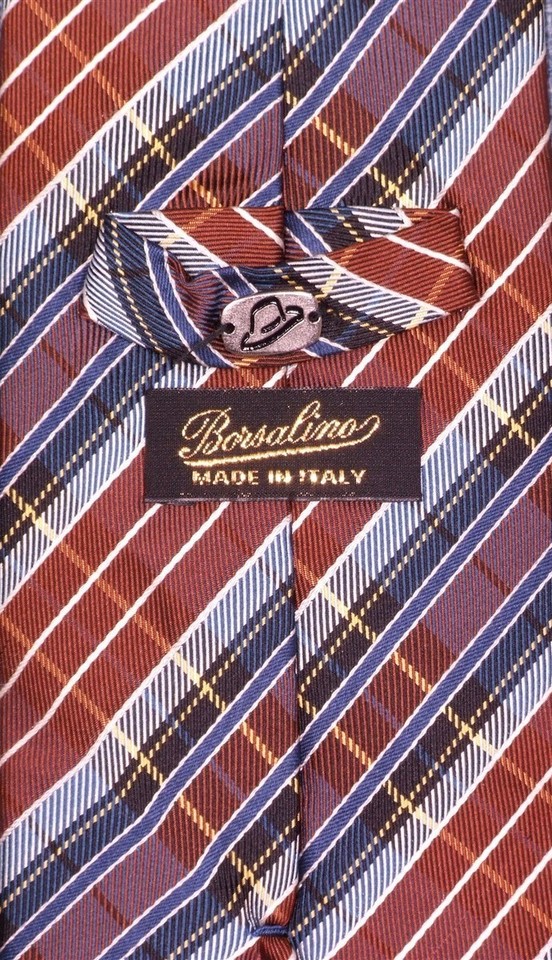 BORSALINO Tie Designer Cravat Men's Fashion Gift for Husband Man ...