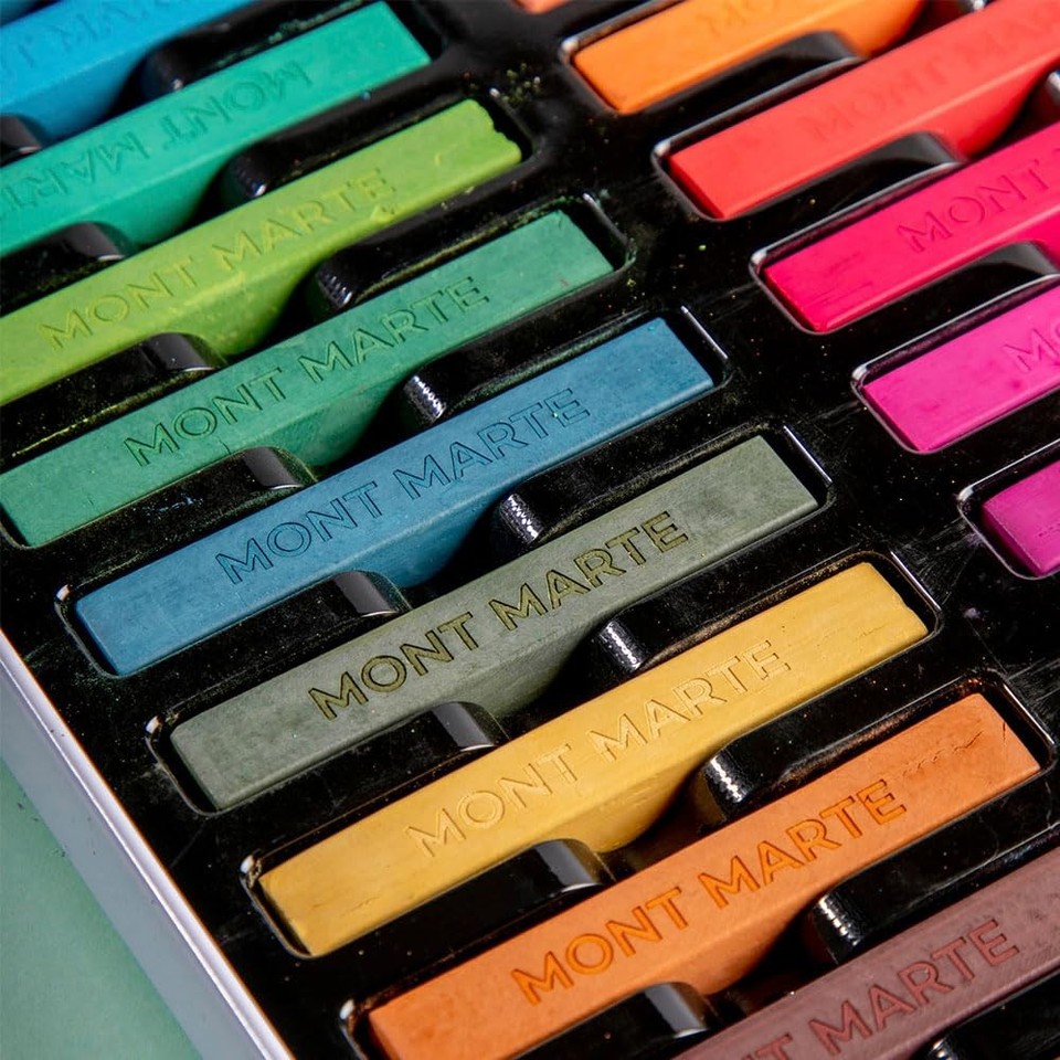 Soft Pastels in Tin Signature 48pc, 48 Assorted Colors, Vibrant Pastel ...