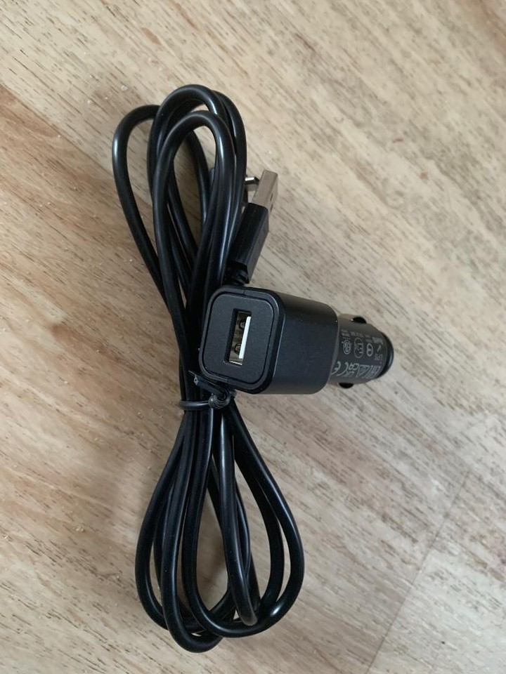 Genuine GARMIN DriveSmart 66 SAT NAV Power Cable + Single USB Car ...