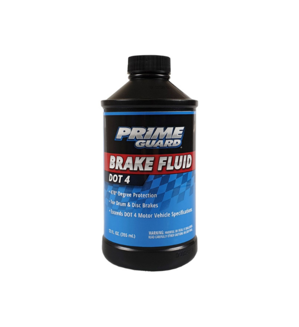 Prime Guard Dot 4 Brake Fluid 354ml Polyethylene Glycol Drum Disk ...