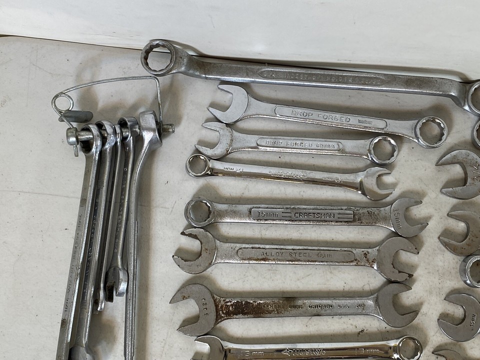 HUGE Large Ratchet socket Wrench Tool Lot Vintage craftsman 4E9 | eBay