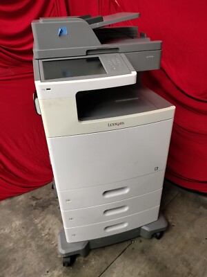 LEXMARK X792de MFP Color All-In-One Printer (TYPE 7562-436)*READ DESC ...