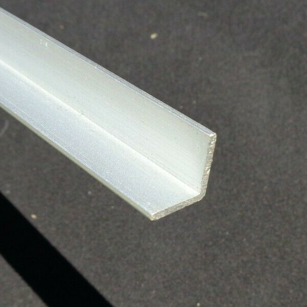 Aluminum Angle 1/2" x 1/2" x 12" and 1/16" thick qty 1 | eBay