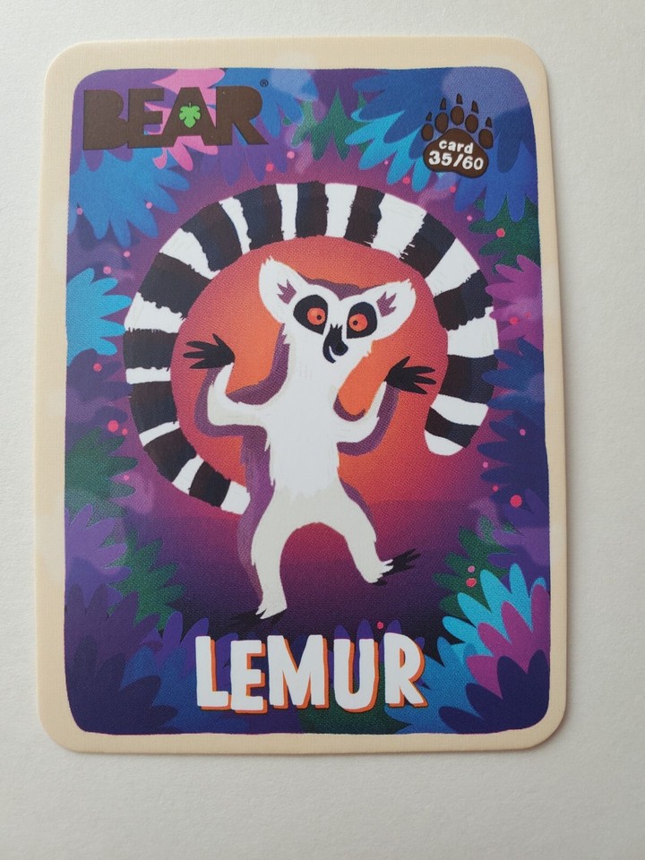 Bear's Collectible Animal Cards from Bear Fruit Rolls | eBay