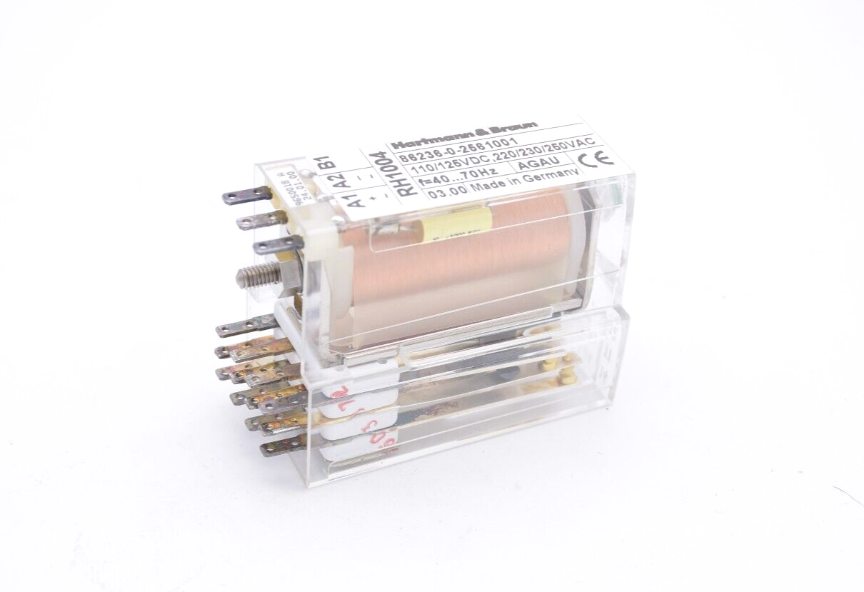Hartmann & Braun ABB RH1004 RH 1004 Schaltrelais | eBay.de