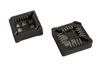 2 PCS Mill-Max SMD SMT 20PLCC PLCC20 PLCC-20 SOCKET 20 PIN PLCC SM IC ...