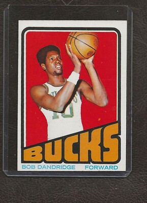 1972 Topps Basketball #42 Bob Dandridge, Milwaukee Bucks, NM! | eBay