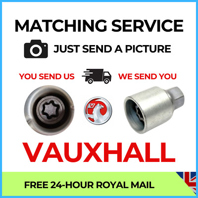 VAUXHALL Wheel nut bolt Key Security Locking Key Master Remover key ...