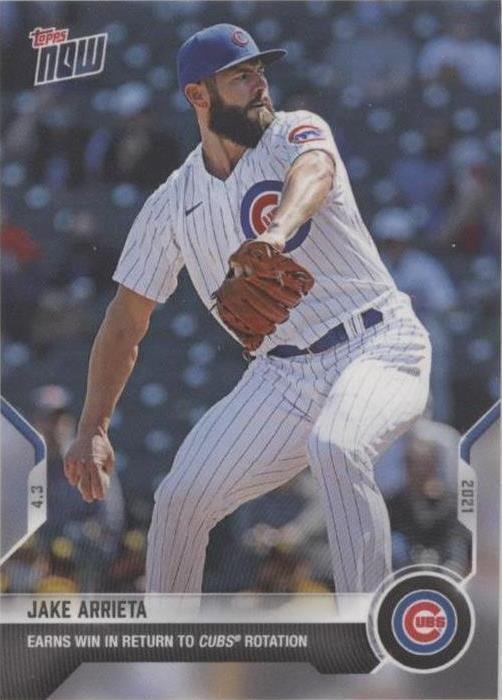 2021 Topps Now - Jake Arrieta #18 /466 for sale online | eBay