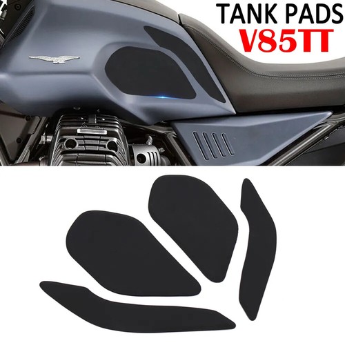 For Moto Guzzi V85 TT Fuel Tank Grip Pad Knee Traction Fuel Gas Tank ...