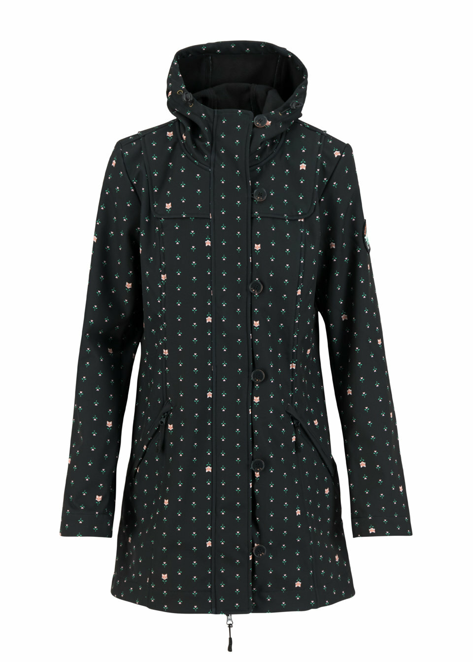 Blutsgeschwister Wild Weather Anorak Damen Regen Jacke Softshell Mantel ...