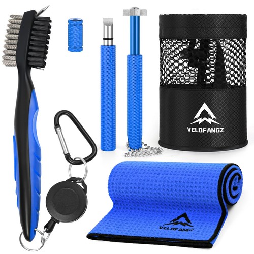 5 IN 1 Portable Golf Club Cleaning Kit, Golf Club Cleaning Brush with ...