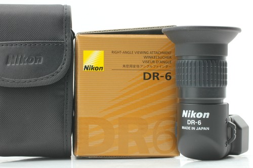 [Top MINT]Nikon DR-6 Right-Angle Viewing Attachment 1x 2x Viewfinder ...