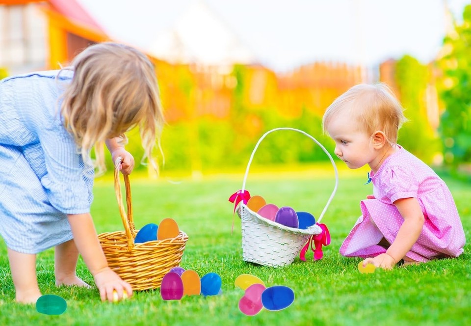 Surprise Fillable Easter Eggs 2.3" 1000-Pack | eBay