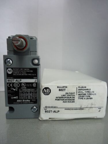 New Allen Bradley 802T-ALP Oil Tight Side Rotary Limit Switch Series J ...