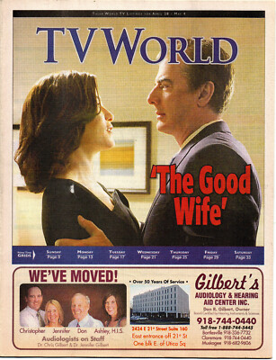 TV WORLD Magazine April 28-May 4 2013 Juliana Margulies Chris Noth The ...
