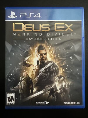Deus Ex: Mankind Divided - Day One Edition (Sony PlayStation 4, PS4 ...
