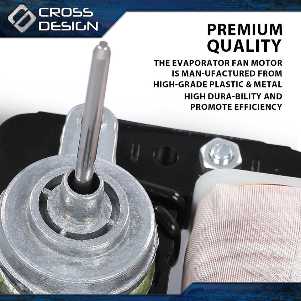 Evaporator Fan Motor Replacement For Frigidaire Refrigerator 240369701 ...