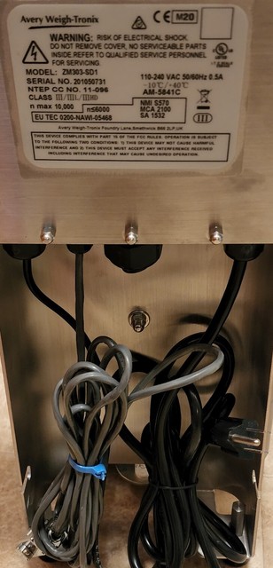 Avery Weigh-tronix Zm303-sd1 Scale 10 000# 08200730016 for sale online ...