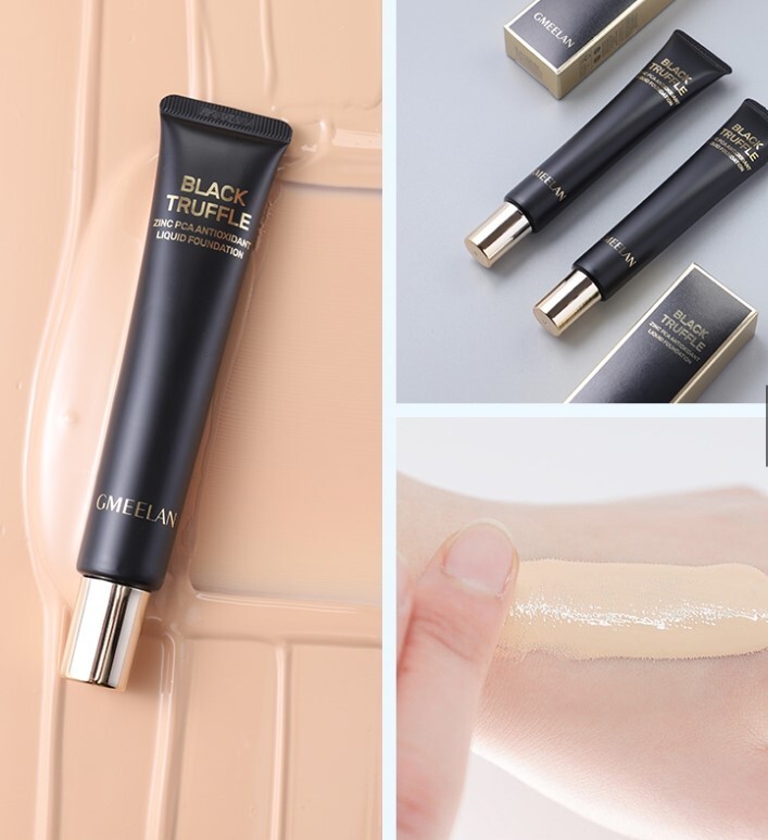 GMEELAN Black Truffle Zinc PCA Liquid Foundation skincare lightweight ...