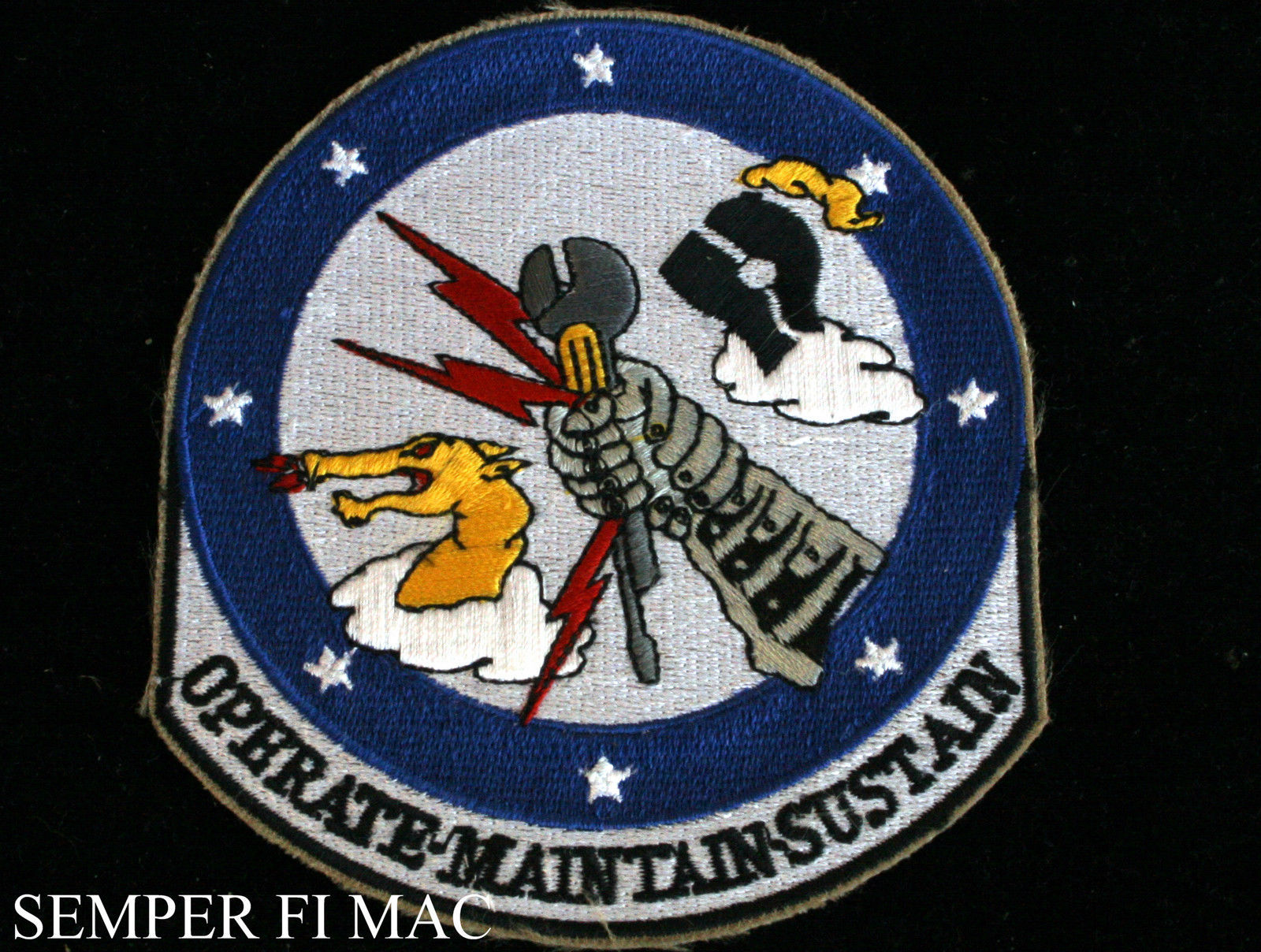 STRATEGIC AIR COMMAND MAINTENANCE OPERATE MAINTAIN SUSTAIN PATCH US AIR ...
