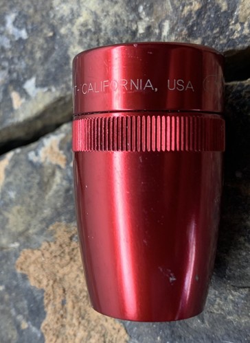 Maglite Mini Flashlight Lens Only. Red. Good Condition | eBay