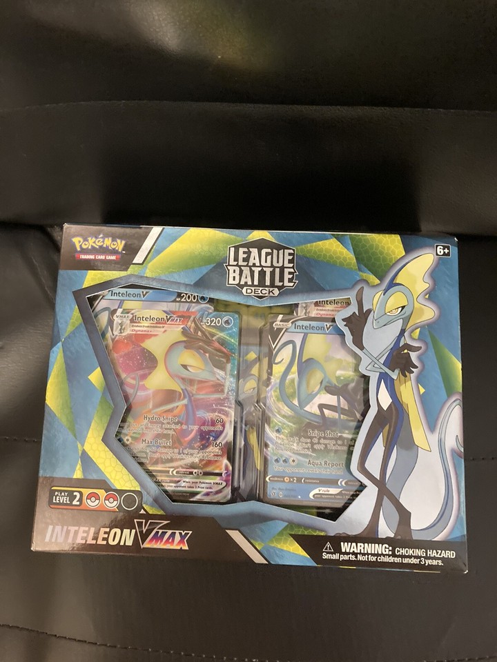 Pokémon Inteleon VMAX League Battle Deck Standard 820650808746 | eBay