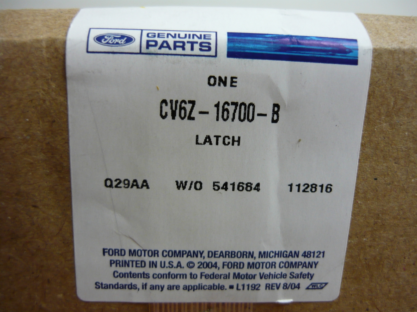 FORD OEM 12-19 Escape,Focus,MKC Hood Hood Components-Latch CV6Z16700B ...