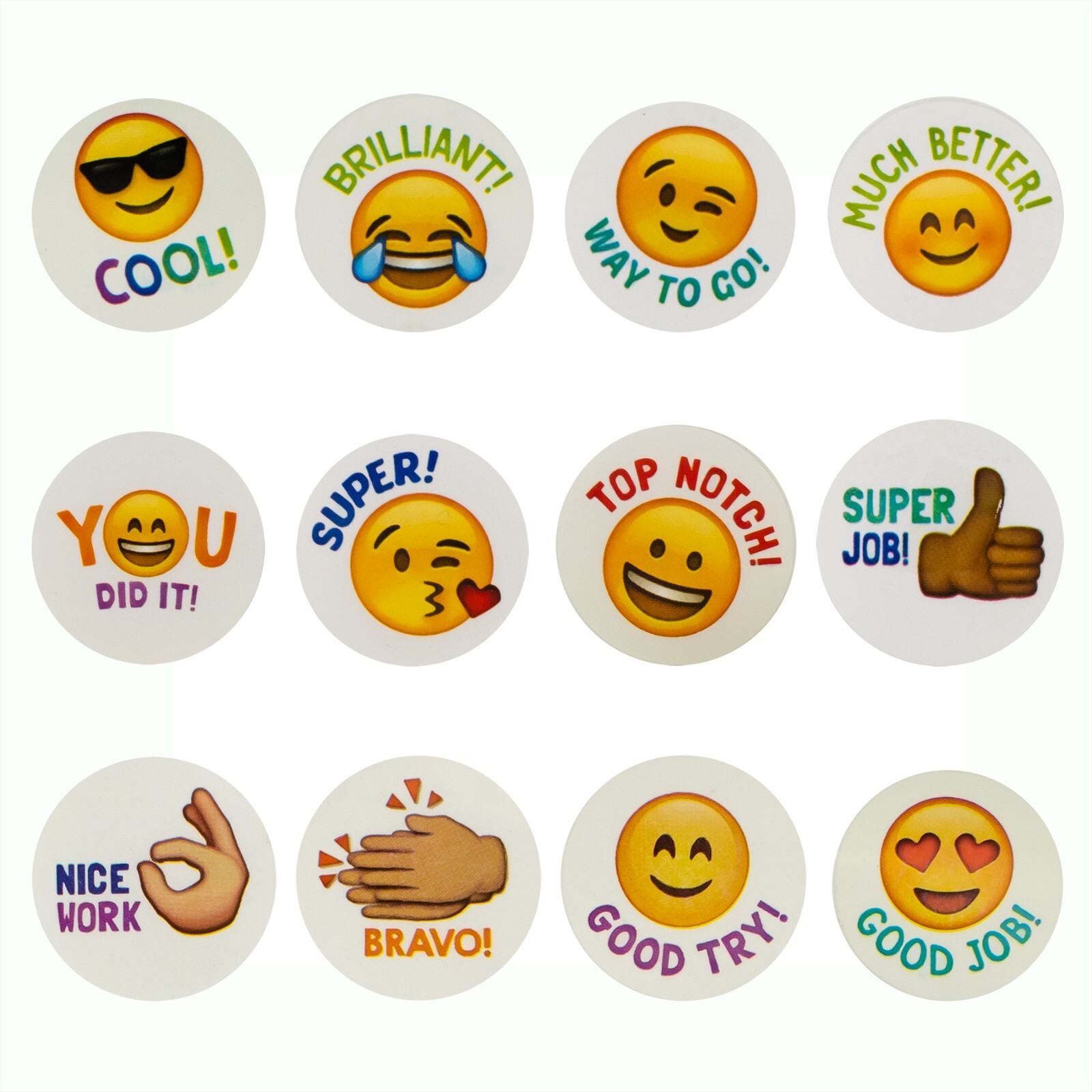 Smiley Stickers For Kids