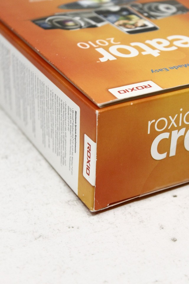 Roxio Creator 2010 - New Sealed | eBay