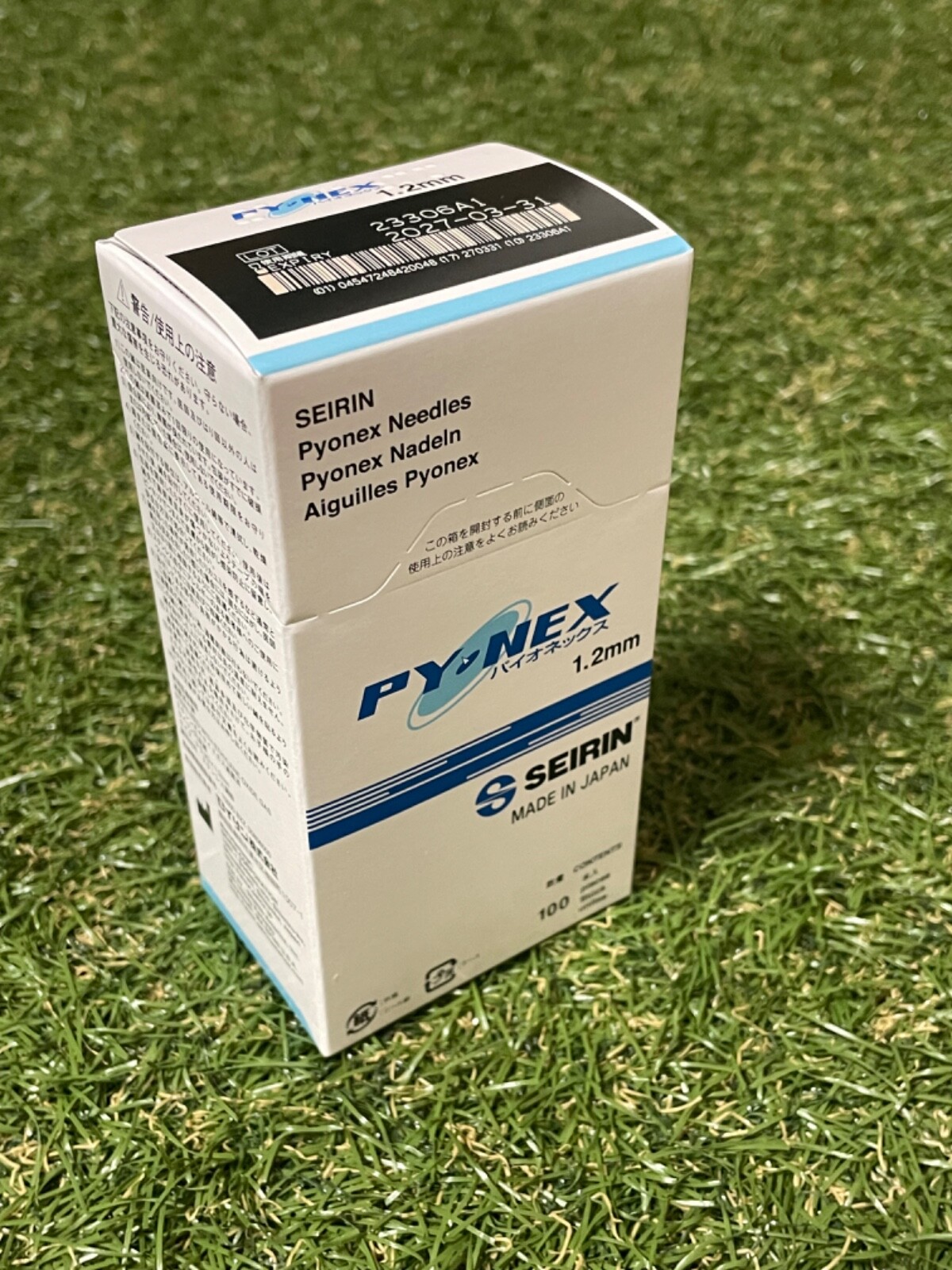 SEIRIN Pyonex Acupuncture patch 100 pcs 0.3mm 0.6mm 0.9mm 1.2mm 1.5mm ...