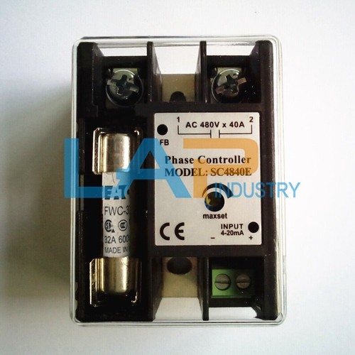 1Pcs New For SC4840E SCR Single Phase Power Controller AC480V 40A #A6-41* | eBay