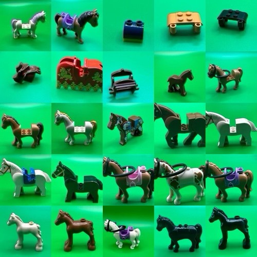 Lego Horses - Friends and Minifigure Animals - Many available [Combine ...