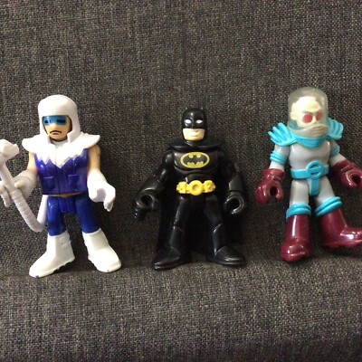 Imaginext DC Super Friends Mr Freeze Batman Captain Cold Lot Batman And ...