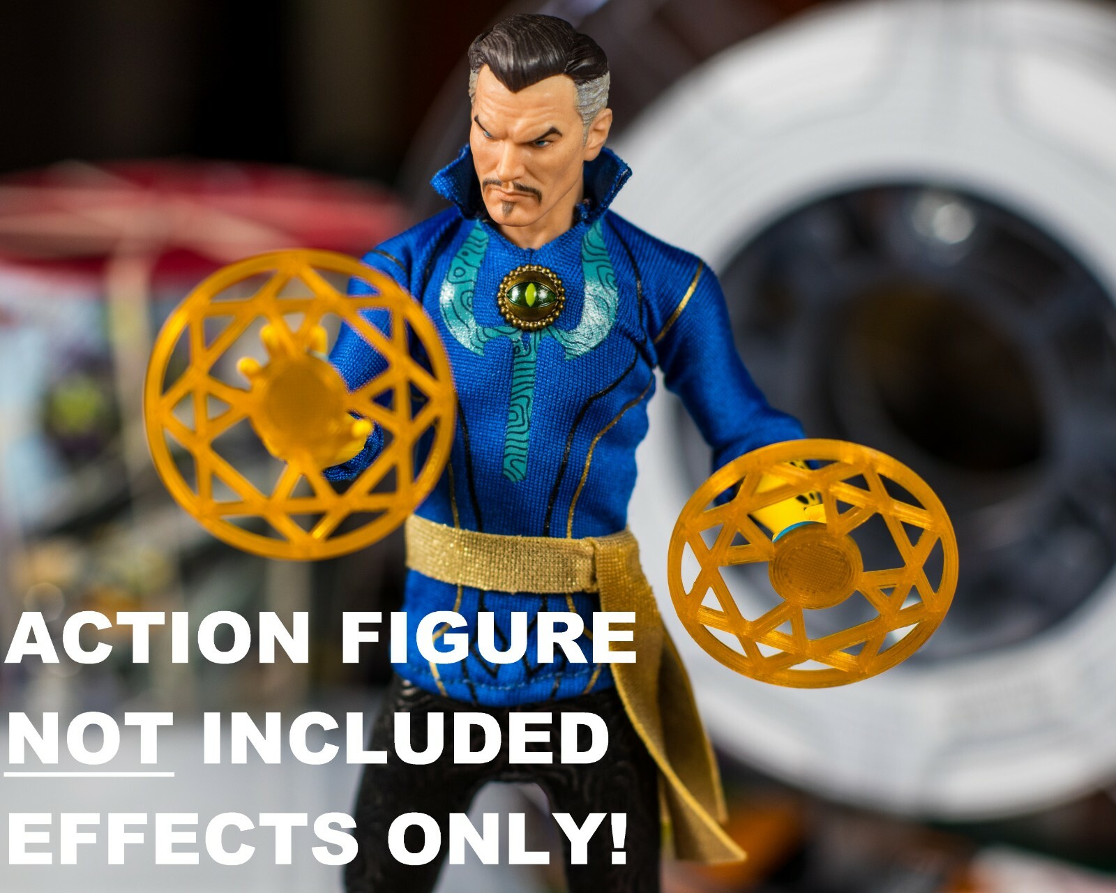 Dr Strange Orange Spell Shields (Set of 2) EFFECT ONLY Marvel Legends ...